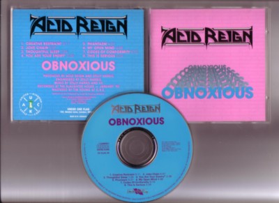ACID REIGN - Obnoxious - CD