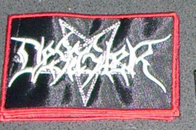 DESASTER - Logo - Embr.patch - PATCH