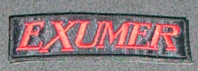 EXUMER - Logo - Embr. Patch - PATCH