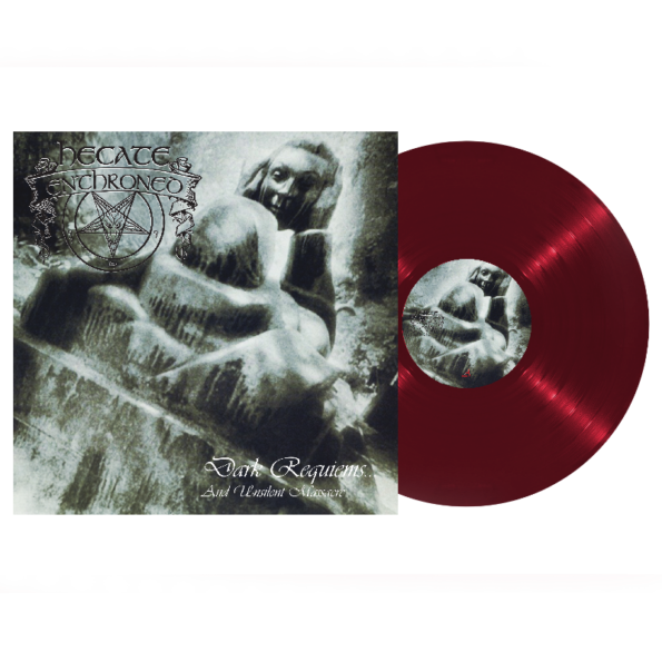 HECATE ENTHRONED - Dark Requiems...And Unsilent Massacre (red LP) - LP